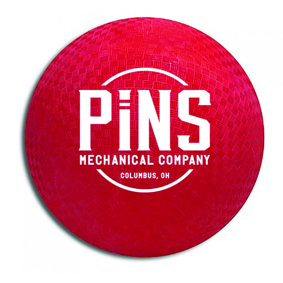 Custom Logo 2-Ply Rubber Playground Ball - 10"