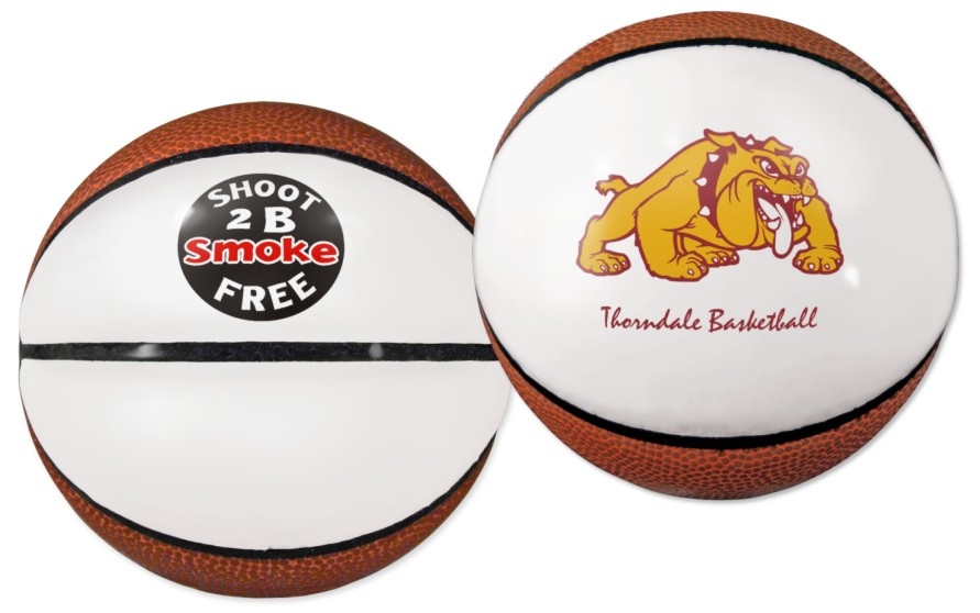 Custom Logo Mini Synthetic Leather Signature Basketball